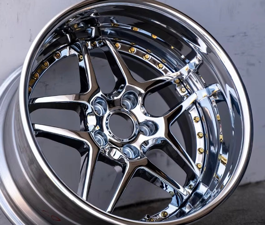 Multi-piece forged wheels – VAULT custom wheels